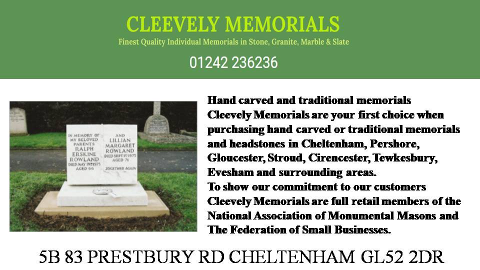 Cleevely memorials - BestBusinesses.co.uk